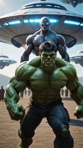 “ALIENS ATTACKED EARTH 😱” | MUST WATCH 😲 #shorts #HulkVsAliens #viralshort