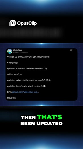 PS5 Jailbreak Update BD v23 & ETA HEN Now Available! #gaming #psgames #playstation
