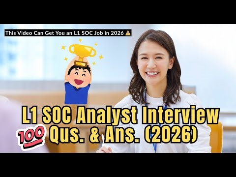 SOC L1 Interview Questions & Answers | L1 SOC Analyst Interview Qus & Ans | SOC Analyst L1 Interview