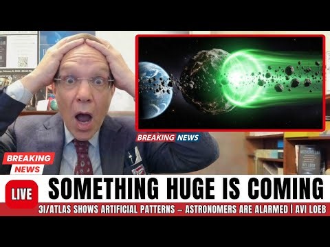 3I/ATLAS Shows Artificial Patterns — Astronomers Are Alarmed | Avi Loeb.