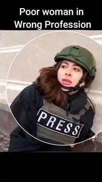 Compilation of her flinches to constant artillery explosions