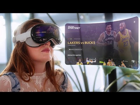 Inside NBA LIVE in 180° Apple Immersive Video | Vision Pro Broadcast Breakdown