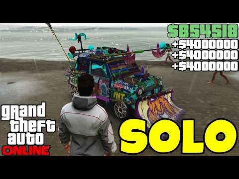 *IT'S BACK* GTA 5 SOLO MONEY GLITCH FOR EVERYONE! - *SUPER EASY* - (+$500,000 Non-Stop NOW!)
