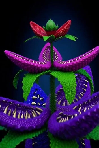 This Alien Flower Has TEETH 😱🌸