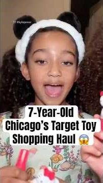 7-Year-Old Chicago’s Target Toy Shopping Haul #shorts #kardashians #kardashiankids