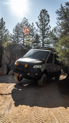 Exclusive Outfitters — Sprinter Van Conversions on Instagram: "🎥 Off-Road Trail Test: Big Bear Lake Not every day is meant to be spent planning. Some are meant to be spent climbing, crawling, and finding out what a van can really do. Back in 2023, we took this Model B rig into the Big Bear Lake mountains and let it loose. No posing. No shortcuts. Just dirt, elevation, and a full day of trail testing. This rig handled it all and made it fun doing it. What this Model B was built for: • AWD confid