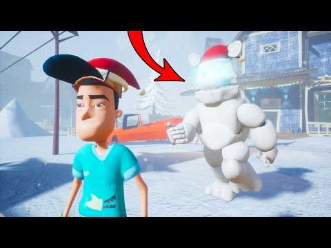 Hello Neighbor - Fredbear Runaway | Christmas Update