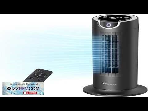 DR.PREPARE Tower Fan for Bedroom 25 dB Quiet DC Bladeless Fan