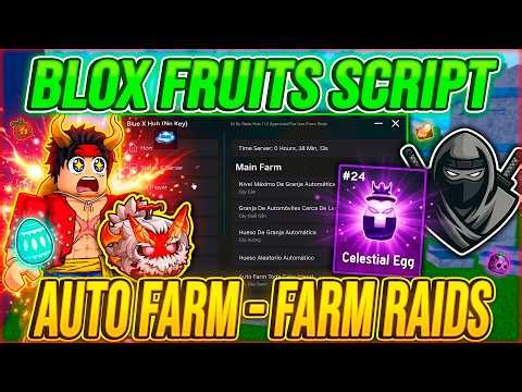 NEW Blox Fruits Script — Auto EGG, Auto Farm, Auto Dungeon, Mastery Farm, Fruit Sniper [NO KEY]