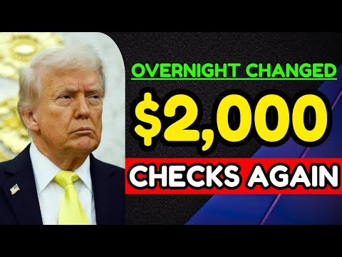 $2,000 Checks Are Trending Again — Here’s What Changed Overnight for Seniors