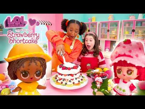 L.O.L. Surprise LOVES The World of Strawberry Shortcake! ❤️🍓 | What's Inside Season 3, Episode 1