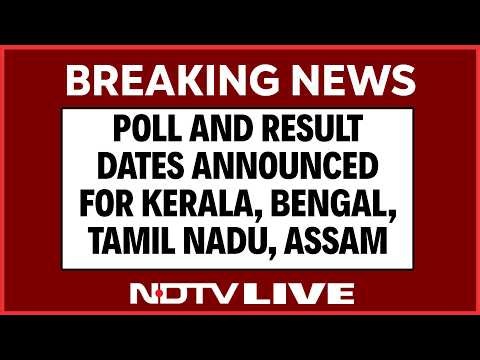 Election Commission LIVE | Election Commission Press Conference | Election Date Announcement 2026