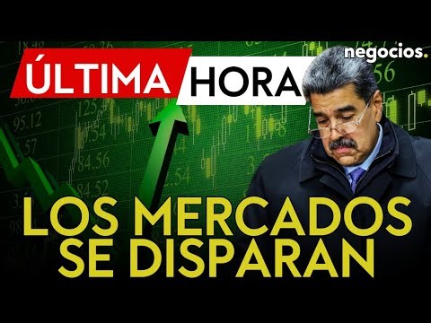 ÚLTIMA HORA: Los mercados reaccionan a la caída de Maduro: el oro y las bolsas asiáticas se disparan