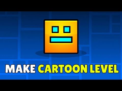 How To Make A Cartoon Level In Geometry Dash (2025) – Make Cartoon Blocks & Objects In GD