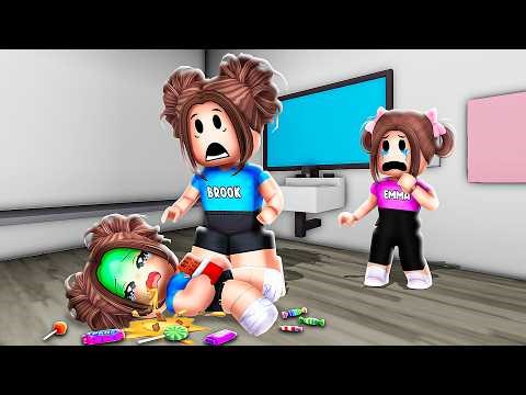 BABY BROOK Got FOOD POISONING From CANDY..(Brookhaven)