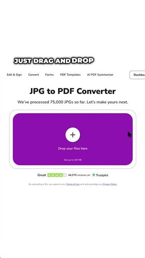 Fastest way to Convert JPG to PDF! ⚡️ #ImageToPDF