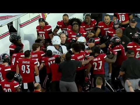 BOWL GAME SCUFFLE 😳 Tensions rise in Toledo vs. Louisville Boca Raton Bowl | ESPN CFB