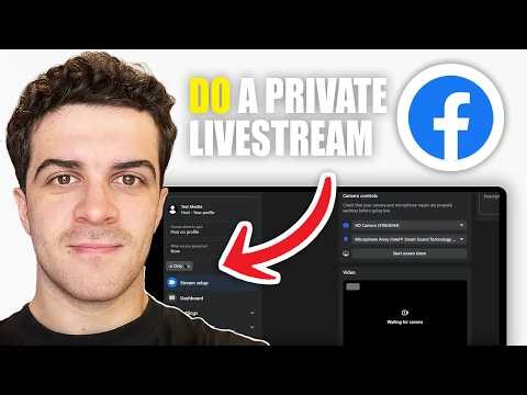 How to Do a Private Facebook Livestream (2026 Guide)