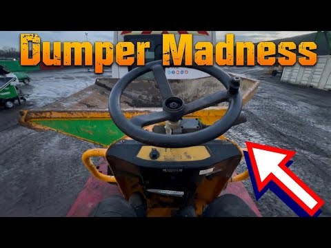 Delivering & Unloading Mini Dumper on Trailer 🚜💨