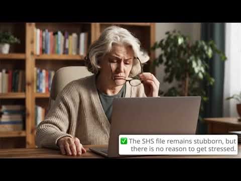 How to Open SHS Files (Microsoft Word or Excel)