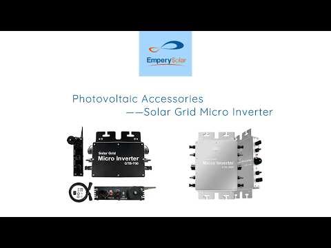 EmperySolar Hybrid Micro Inverter for Off-Grid Balcony Photovoltaic for Home Use