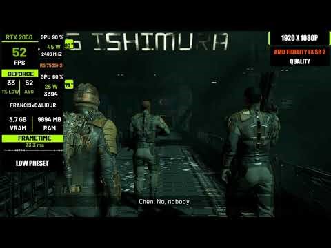 Dead Space Remake | OPTIMIZED SETTINGS + DLSS vs FSR vs TAA (2026 RTX 2050)