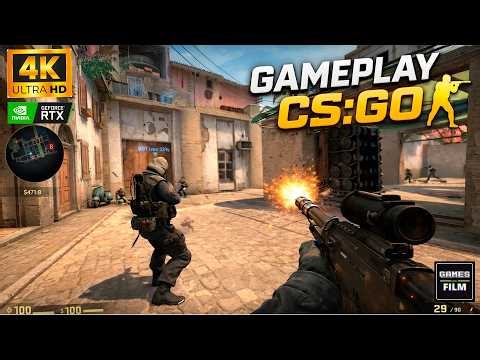 CS:GO Global Offensive Gameplay - 4K ULTRA REALISTIC HD #gameplay #counterstrike #csgo #cs2 #stream