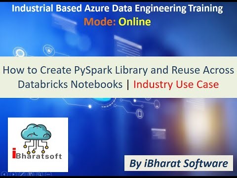How to Create PySpark Library and Reuse Across Databricks Notebooks | Industry Use Case #databricks