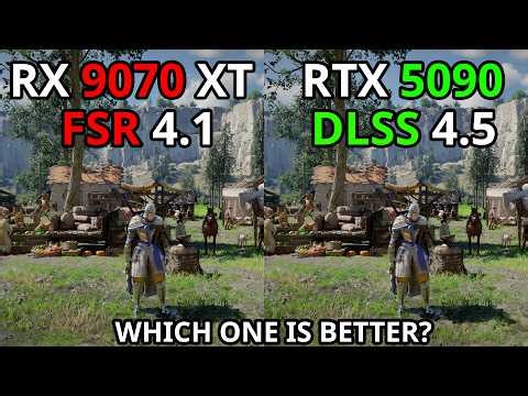 Crimson Desert | RTX 5090 | RX 9070 XT | FSR 4.1 VS DLSS 4.5 | Does FSR 4.1 look better?