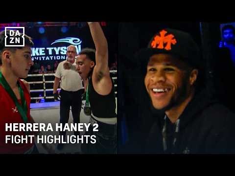 Devin Haney's brother beats Ryan Garcia's cousin | Jacob Herrera vs. Sean Haney 2 | Fight Highlights