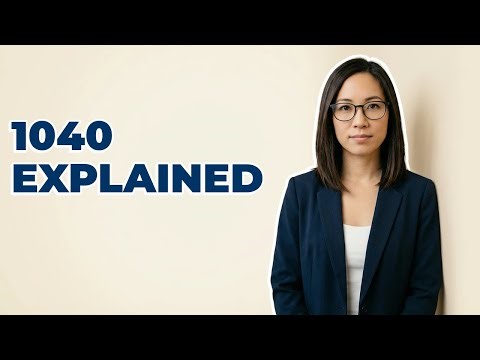 How Is The Form 1040 Tax Return Organized?