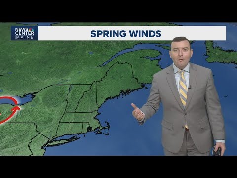 Why is spring the windiest time of the year?