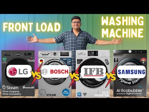 Best Front Load Washing Machine ⚡ LG vs IFB vs Bosch vs Samsung Front Load Washing Machine