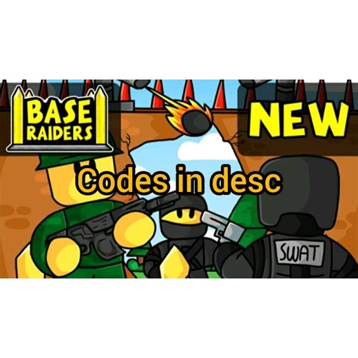 Roblox Base Raiders [NEW] All Codes!