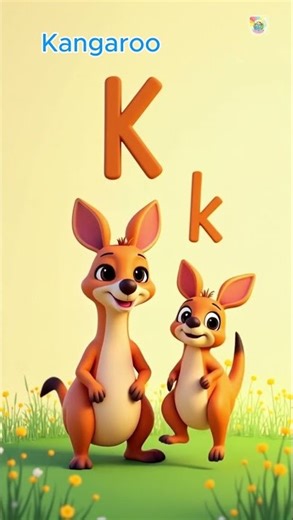 Letter K for Kids | K is for Kite, Key & Kangaroo | ABC Phonics Shorts #amazespherekids