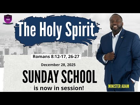 International Sunday School Lesson - December 28, 2025 - The Holy Spirit (How Three Makes One)