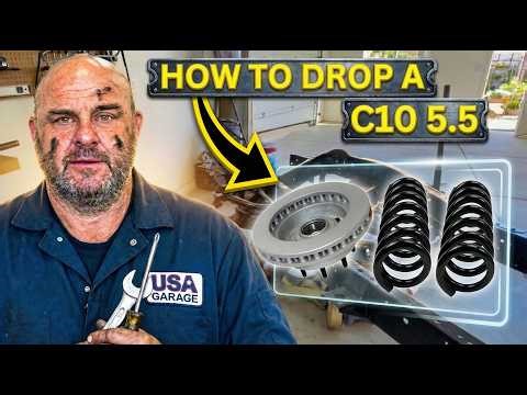 How to Drop a C10 5.5 Inches (CPP Arms, Spindles & Disc Brake Install Guide)