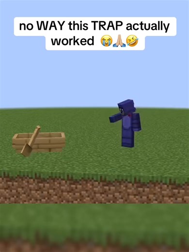 Sharpness didn't stand a CHANCE against this TRAP #fypシ #fyp #minecraft
