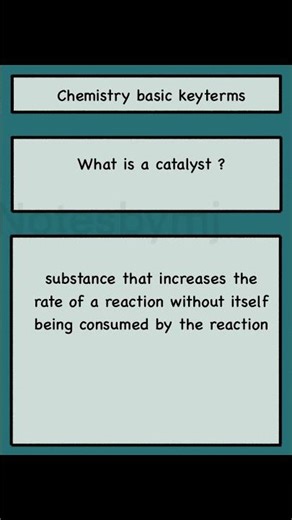 What is a Catalyst? Chemistry Definition & Example in 30 Seconds
