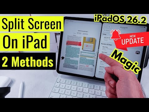 (2026 Update) How to Split Screen on iPad in iPadOS 26—Use 2, 3, or 4 Apps at Once!
