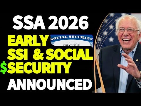 SSA Confirms Early SSI & Social Security Payments — Millions May See Checks Sooner This Month