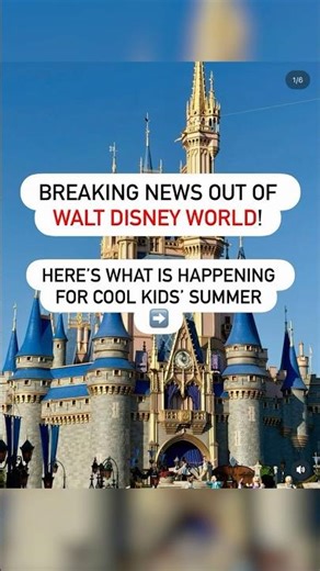 🚨 Breaking News! Disney World Announces Summer Openings & Updates