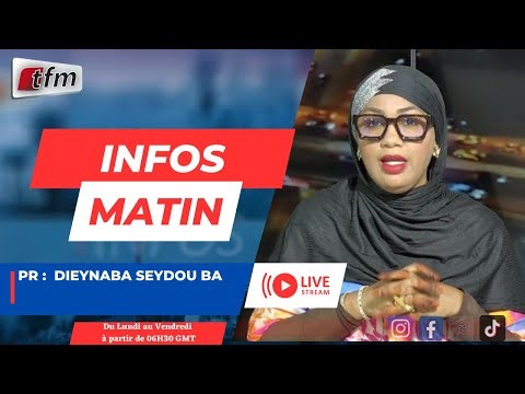 🚨 🚨 TFM LIVE : Infos Matin - Pr : Dieynaba Seydou BA - 31 décembre 2025