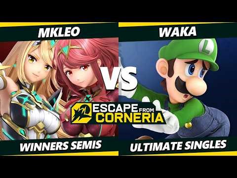 Escape From Corneria TOP 8 - Mkleo (Pyra Mythra) Vs. WaKa (Luigi) Smash Ultimate - SSBU