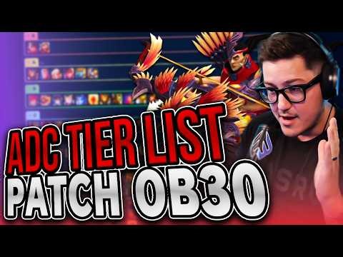 ADC TIER LIST - PATCH OB30