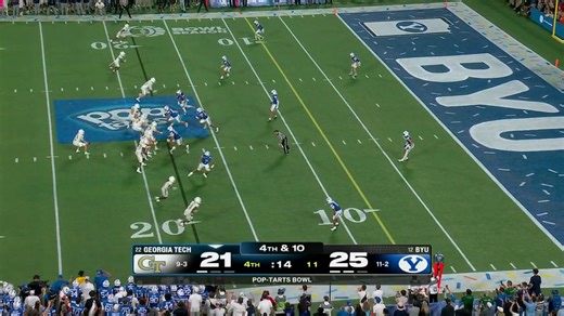 BYU PICKS OFF HAYNES KING TO WIN THE POP-TARTS BOWL CHAMPIONSHIP OF THE WORLD! | ESPN