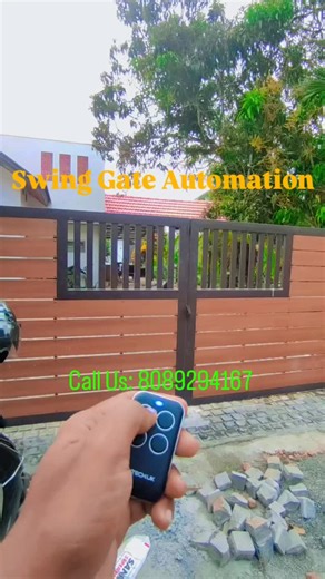JoTekk Automation on Instagram: "Gate Arm Motor Installation.... #homeautomation #gateautomation #swinggatemotors #slidinggatemotor #installing"