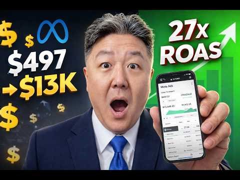 I Spent $497 on Meta Ads and Made $13,000+ — Here's the Exact Setup