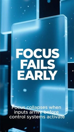 Why Focus Systems Collapse Each Morning