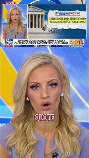 Supreme Court delivers Trump victory on transgender passport policy change #foxnews #transgender